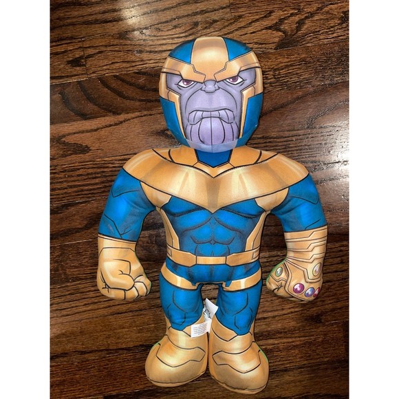 Marvel | Toys | Marvel Hulk Thanos Plush Reversible Toy | Poshmark